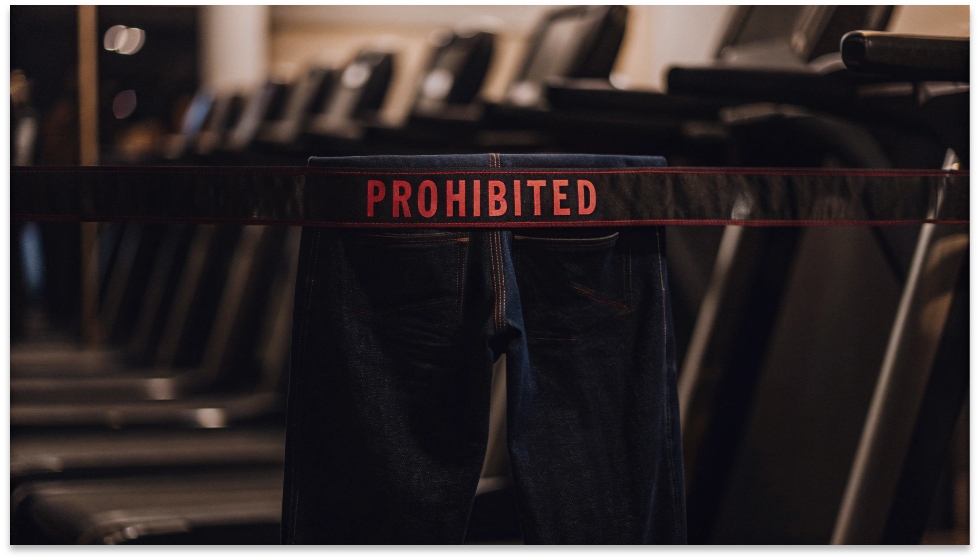 Why Are There No Jeans in the Gym? – DiZNEW Custom Wholesale Jeans ...